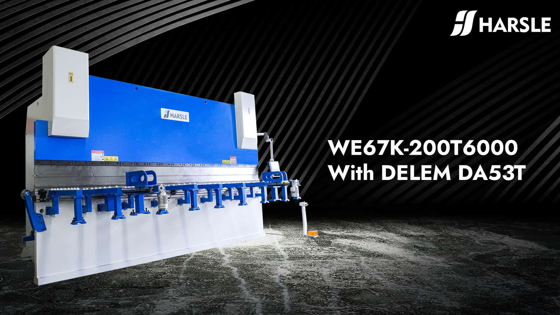 200T/6000 CNC Press Brake For Street Light Pole Production - Video Center