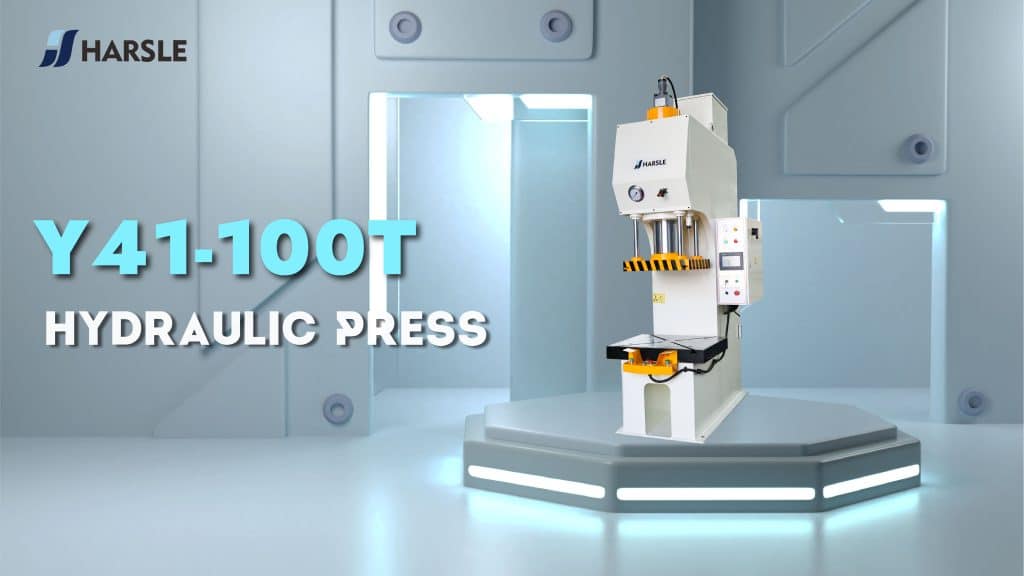 Y41-100T C-type Single Column Hydraulic Press - Video Center